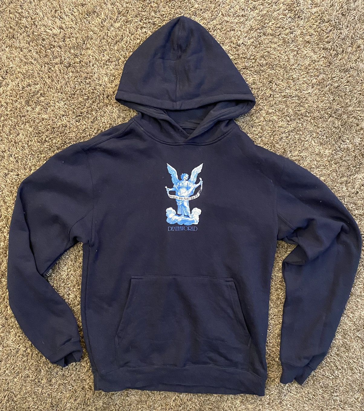 Custom × Streetwear × Vintage DeathWorld Hoodie | Grailed