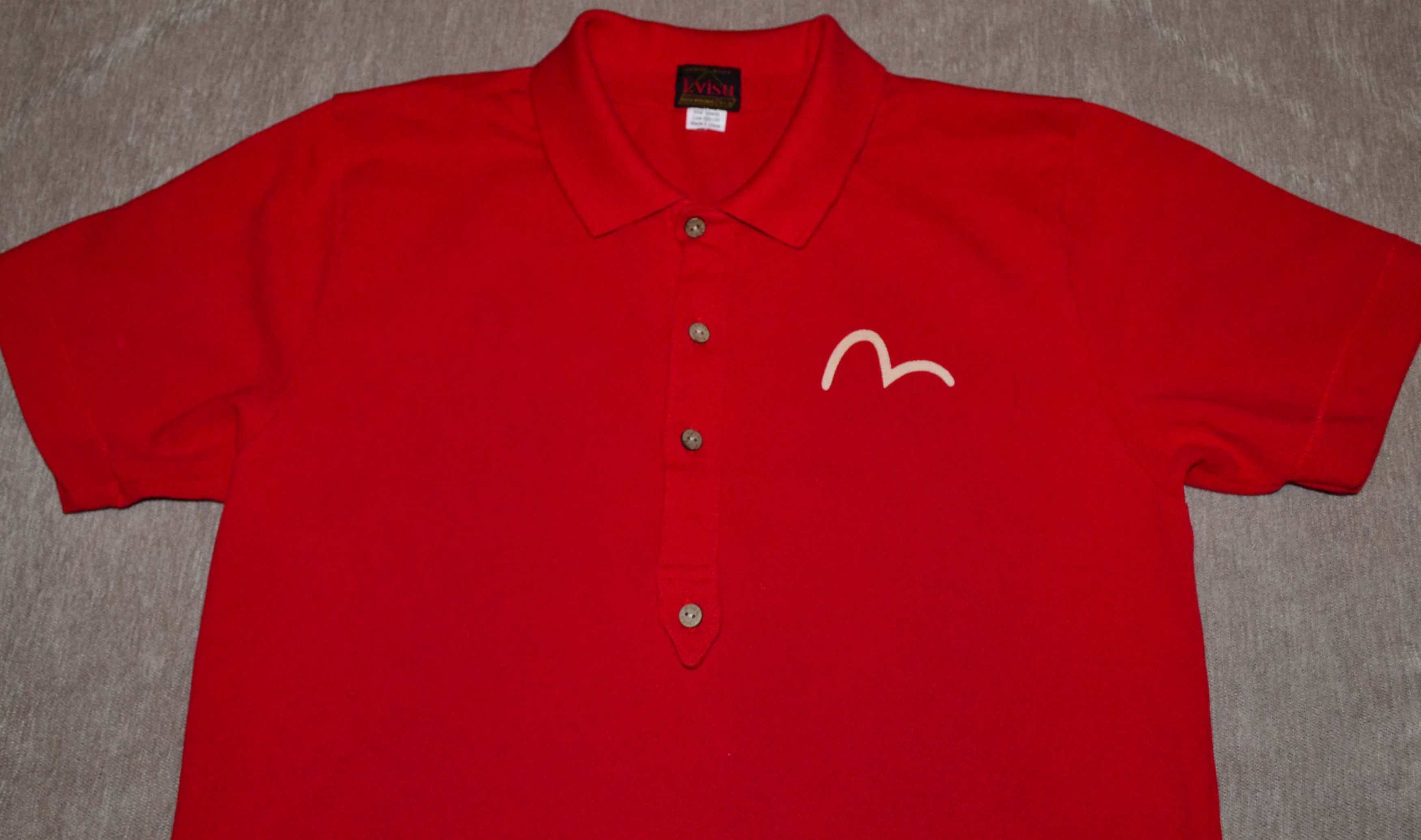 Evisu × Japanese Brand × Vintage Vintage Evisu Japanese Streetwear Polo ...