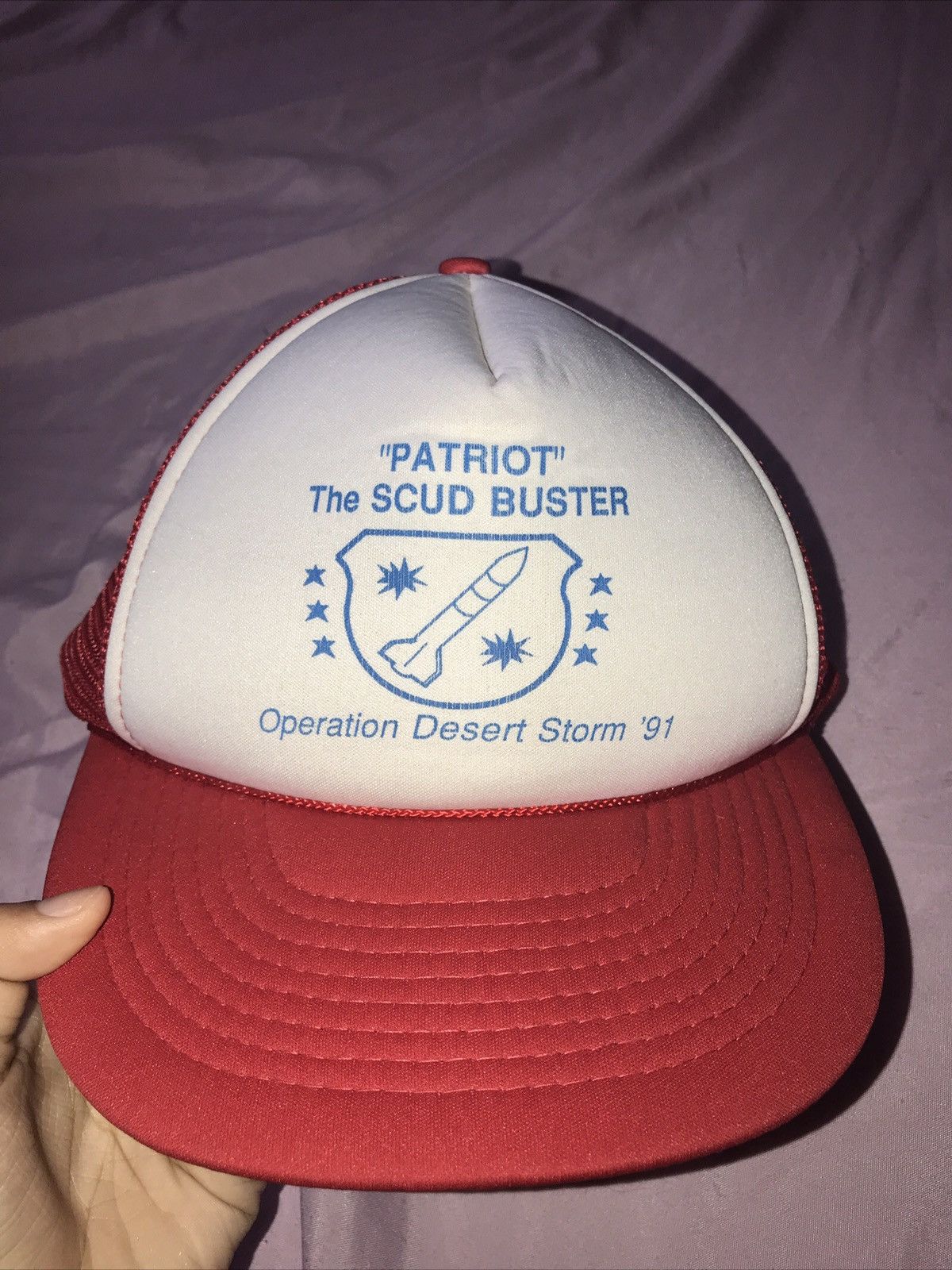 Vintage Vintage ‘91 Operation Desert Storm ‘Scud Buster’ Hat. | Grailed
