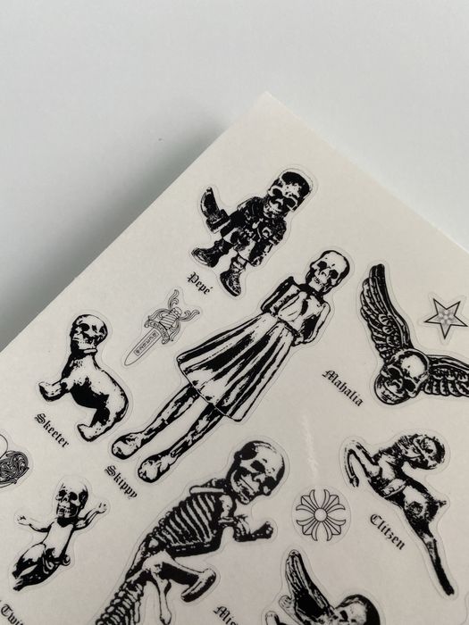 Chrome Hearts Chrome Hearts Foti Rare Sticker Pack | Grailed