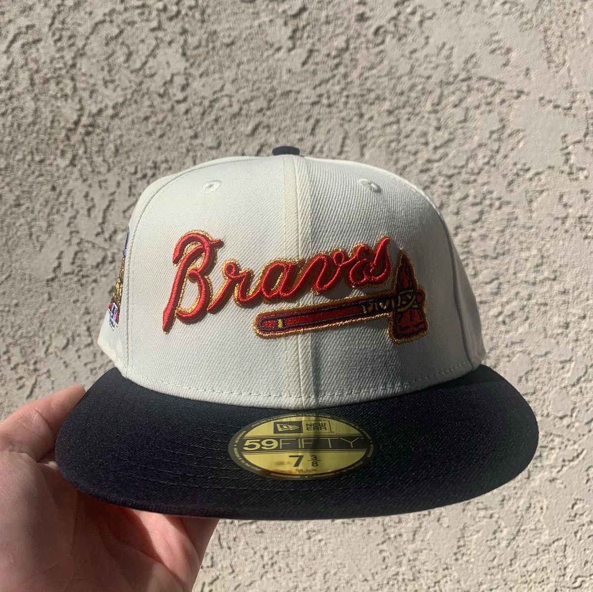 New Era Hat Club Atlanta Braves Script | Grailed