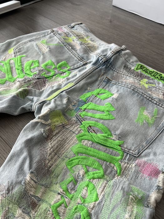 Vlone Endless Denim Jeans - VLONE | Grailed