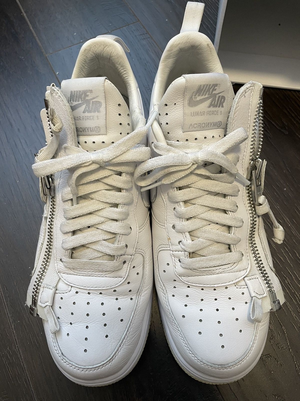 Acronym × Nike Acronym x Nike Lunar Force 1 AF100 White | Grailed