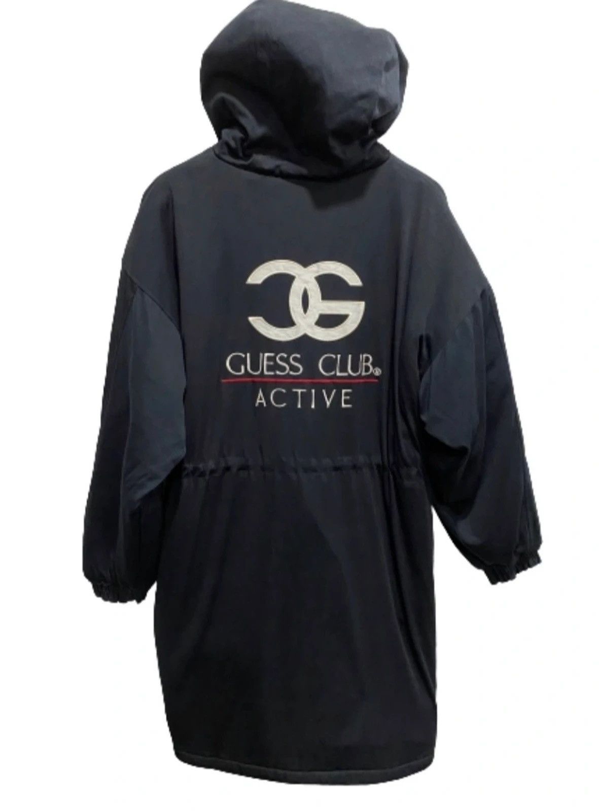 Guess × Streetwear × Vintage Vintage Guess Club Active Long Jacket big ...