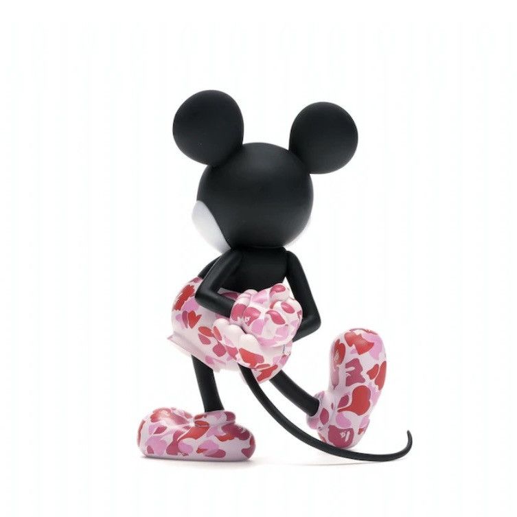 Bape BAPE x Mickey Mouse 90th Anniverary Figure Red Camo | Grailed
