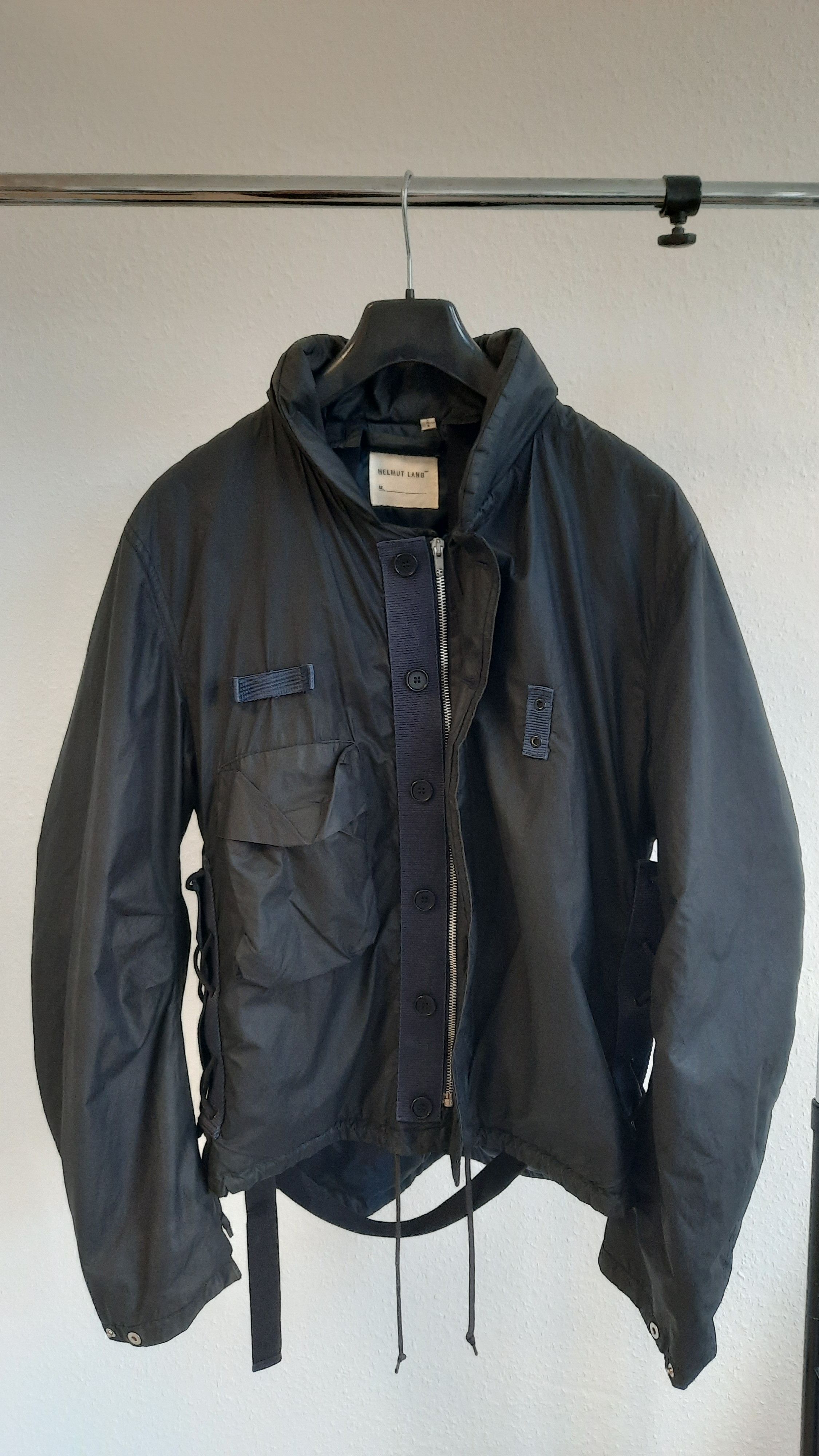 Helmut Lang Archive Helmut Lang SS 2000 Flak Lace Jacket Bondage | Grailed