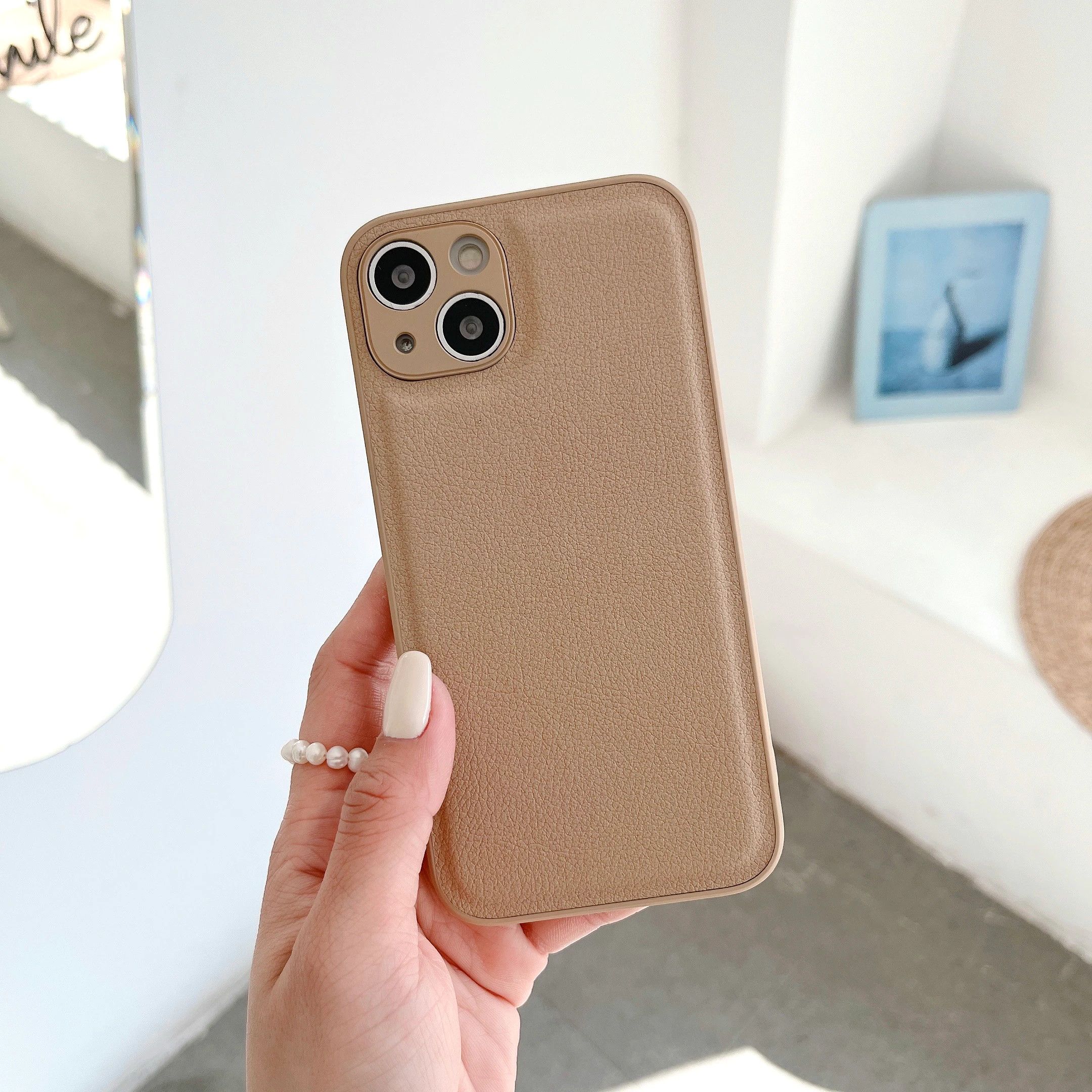 Vintage Beige iphone 13 phone case | Grailed