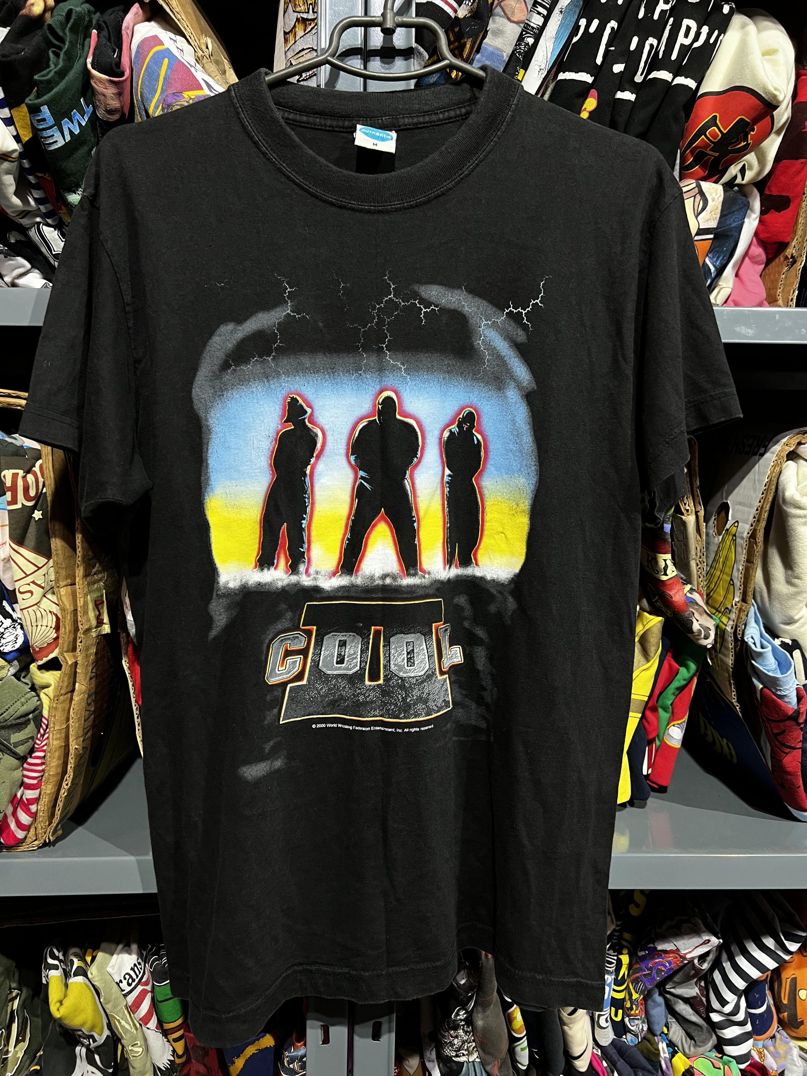 Vintage × Wwf 2000 Vintage Too Cool WWF Tee Shirt y2k KICK IT | Grailed