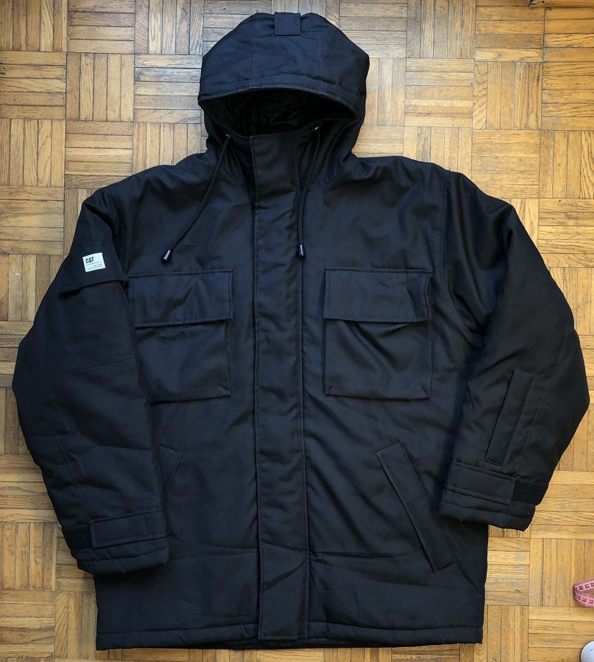 Caterpillar Caterpillar Jacket Heavy Parka Black | Grailed