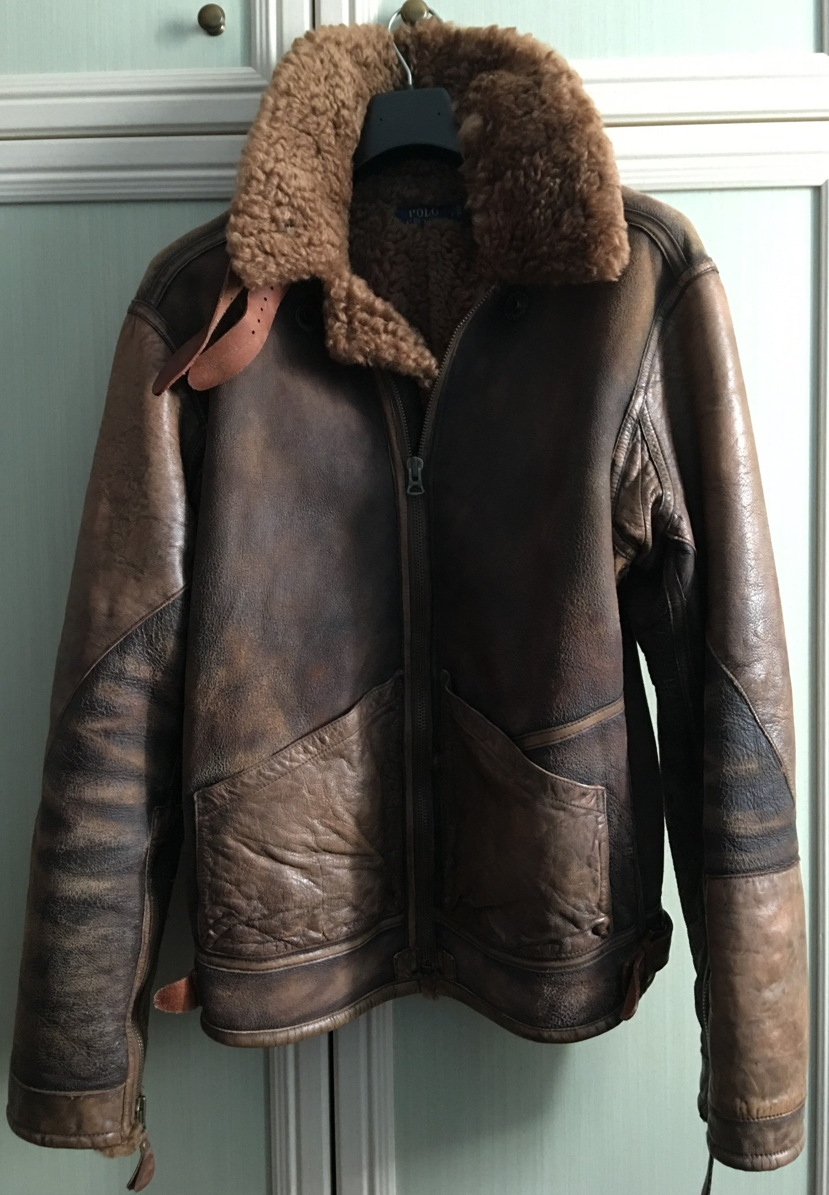 RRL Ralph Lauren RRL Shearling Bomber Jacket | Grailed