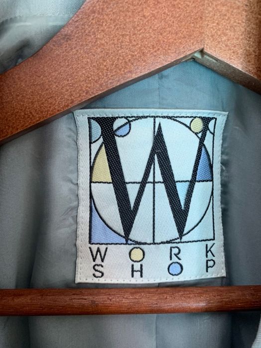 Yohji Yamamoto Archives Workshop By Yohji Yamamoto Pleated Design Coat ...