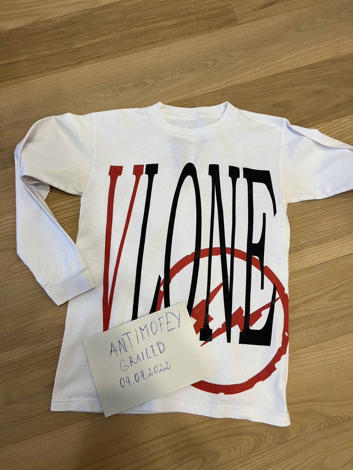 Vlone Fragment Design Vlone Staple L/S Tee | Grailed