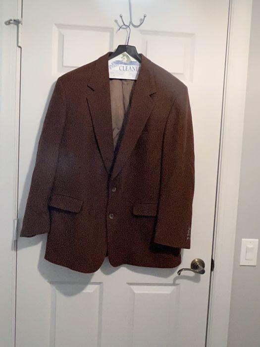 Bill Blass Vintage Bill Blass Black Label 100 Camel Hair Sport Coat