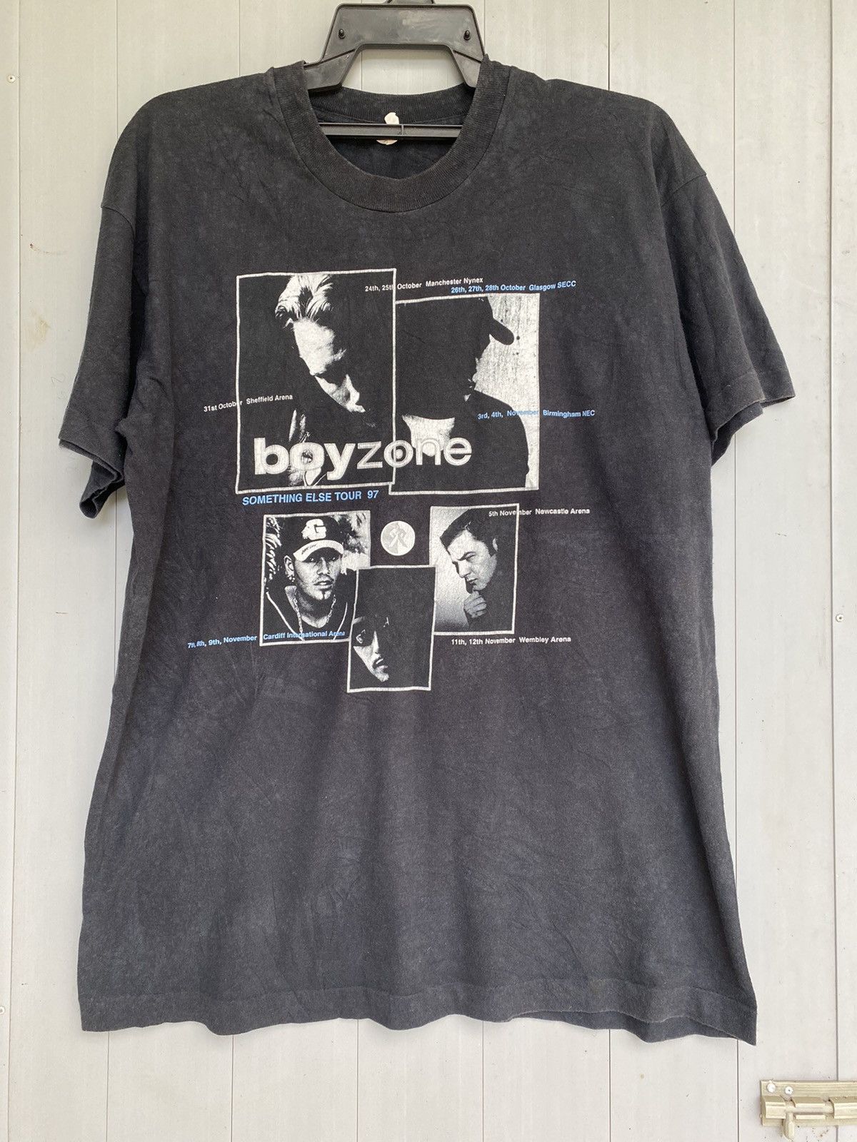 Vintage Vtg 90s Boyzone tour t shirt | Grailed