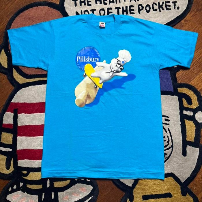 Vintage Vintage 90’s Pillsbury Doughboy Graphic T-shirt Size LArge ...