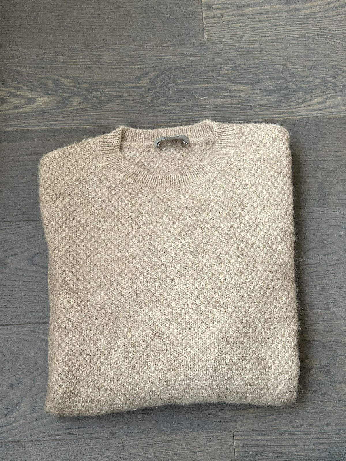 Cos COS Alpaca wool sweater in beige | Grailed