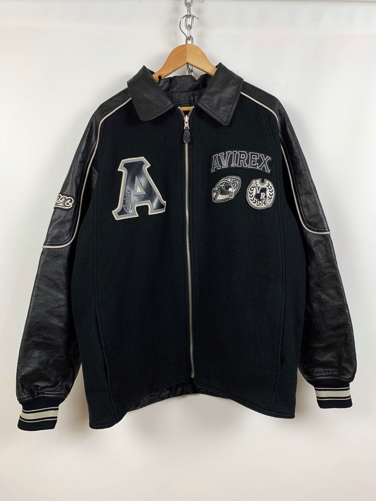 Avirex × Avirex Varsity Jacket × Vintage Vintage Avirex Reversible ...