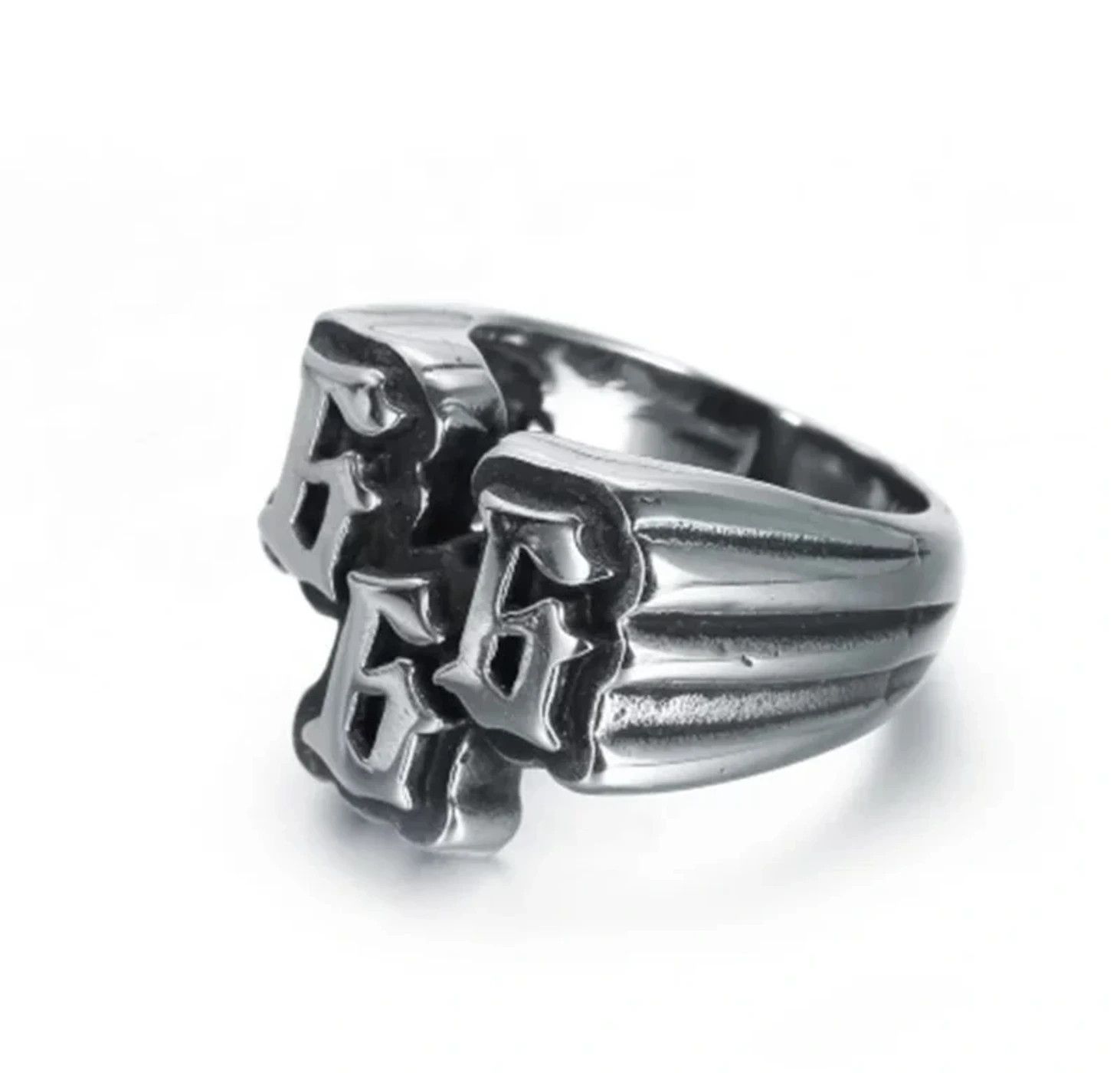 Handmade × Streetwear × Vintage 666 Ring Satan Devil Goth Punk Rock ...