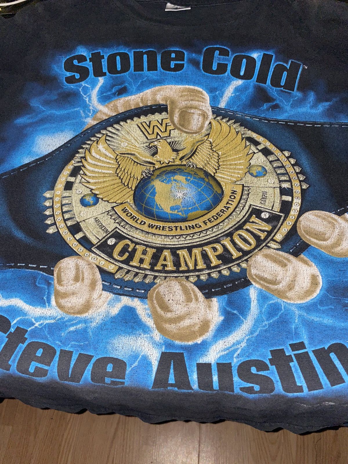Vintage VINTAGE WWF STONE COLD TEE | Grailed