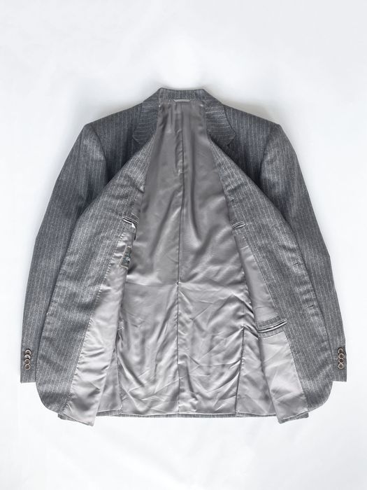 Isaia Isaia Napoli Grey Wool Cashmere Blazer Size 52 | Grailed