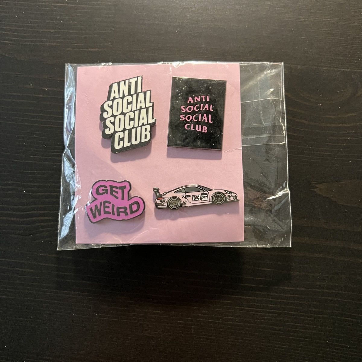 Anti Social Social Club × Pins Anti Social Social Club ASSC Pin Pack ...