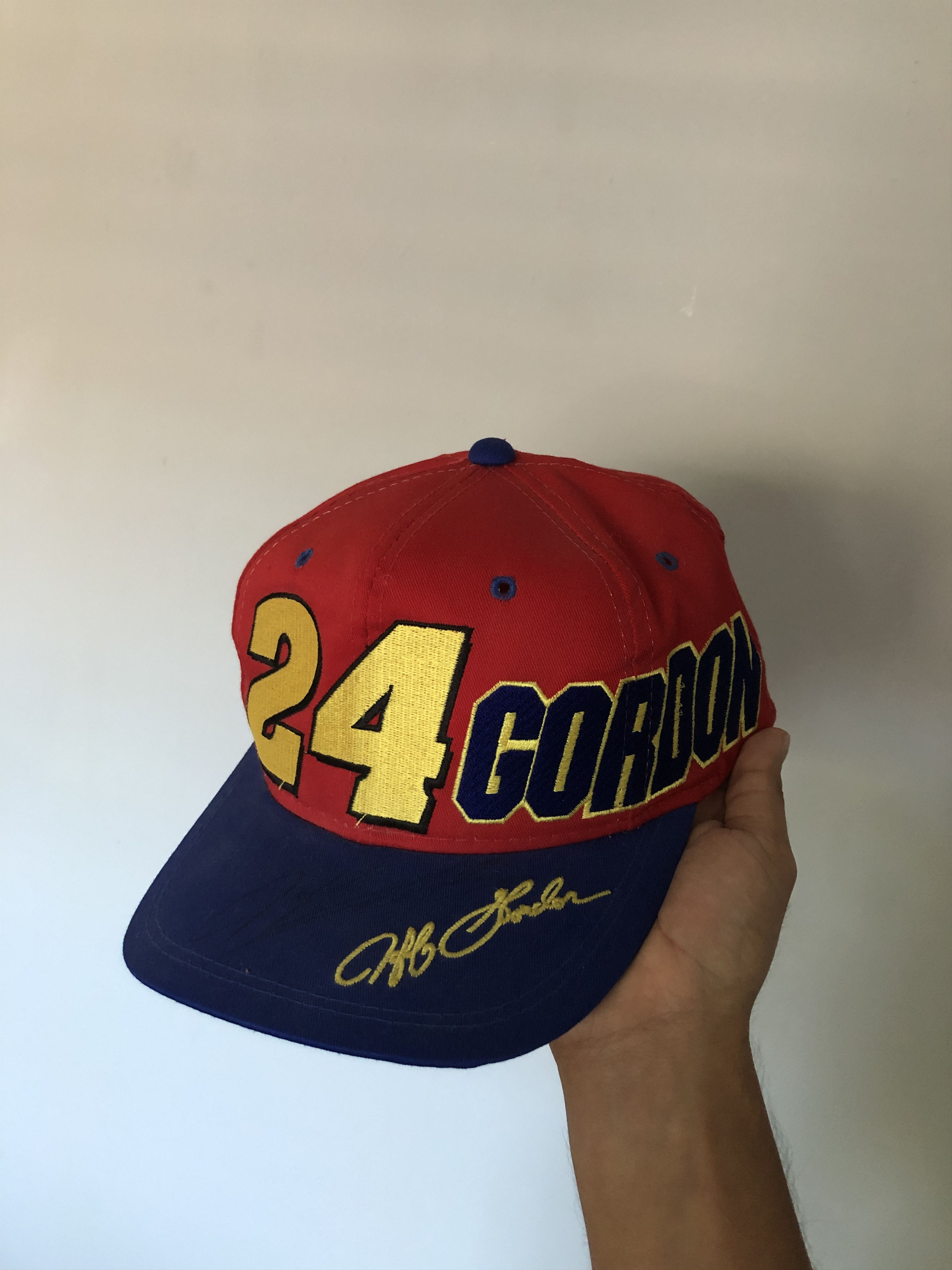 Vintage Vintage Jeff Gordon Signature Snapback Hat | Grailed