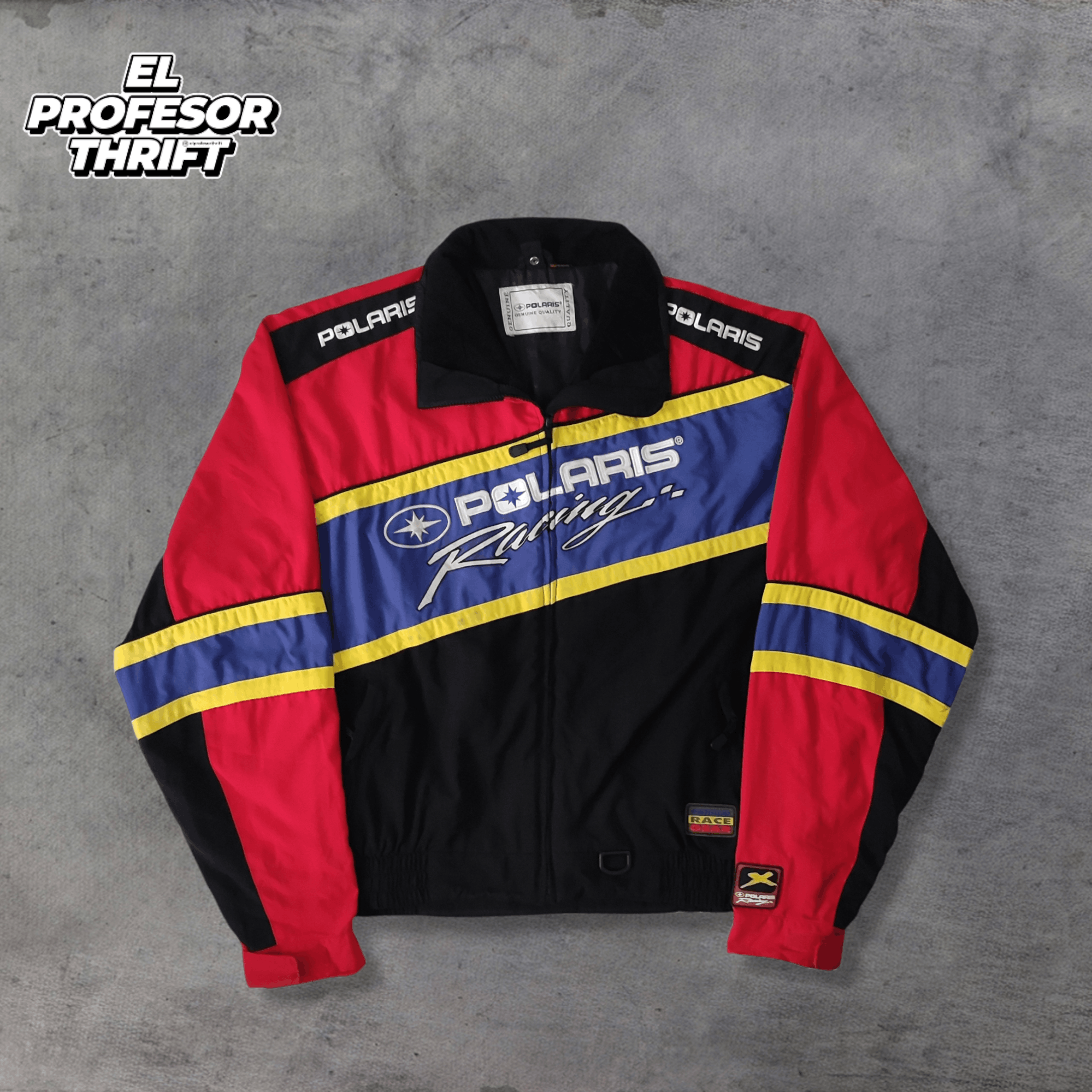 NASCAR × Racing Vintage Polaris Nascar Racing Colorblock Jacket | Grailed