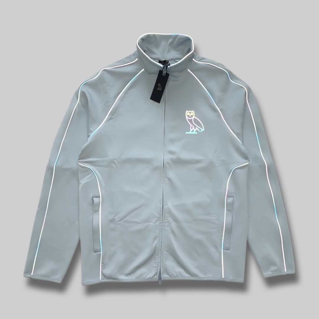 Drake OVO REFLECTIVE PIPING JACKET | Grailed
