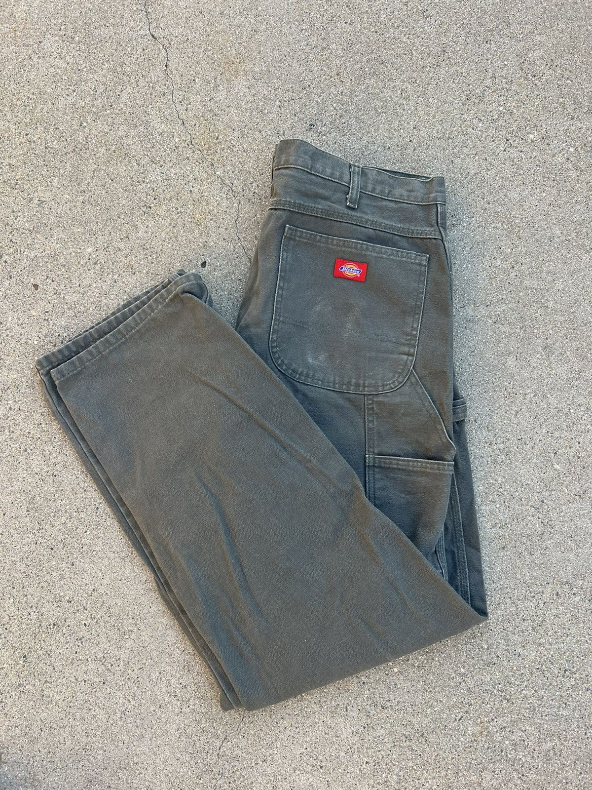 Dickies × Made In Usa × Vintage Vintage Dickies Faded Work Pants Grailed