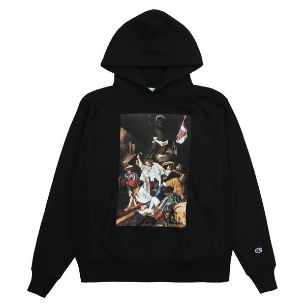 Pyrex Vision Pyrex Tears 45 Caravaggio Hoodie | Grailed