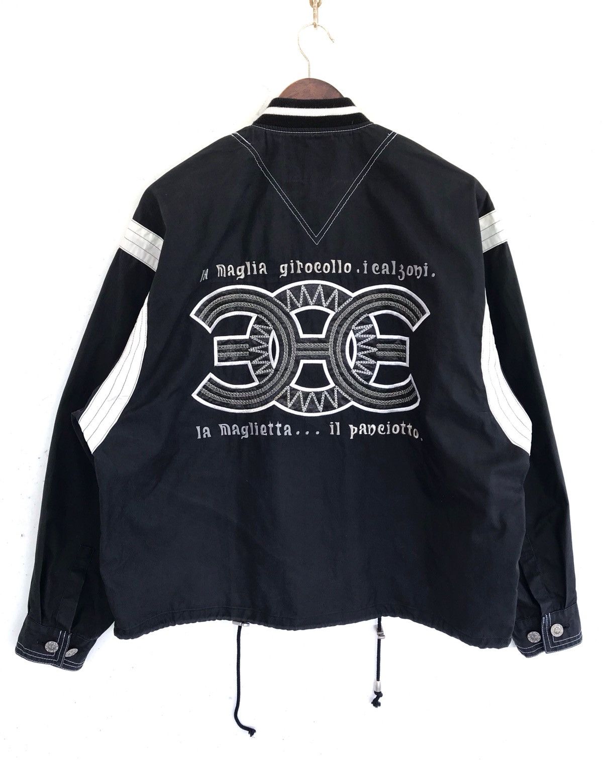 Japanese Brand Japanese Brand Esatto Big Logo Streetwear Casual Jacket ...