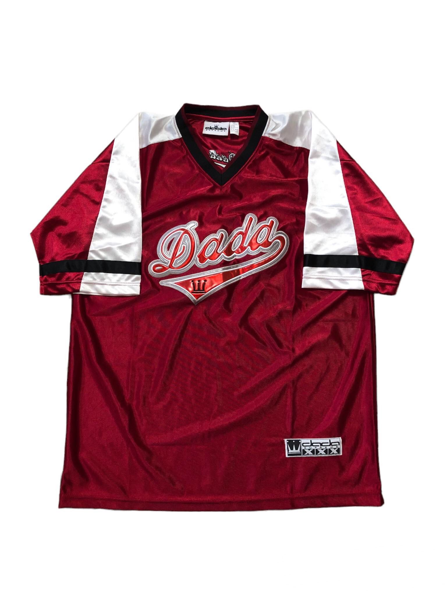 Vintage Dada Supreme Shirt vintage Jersey rare size L red unique | Grailed