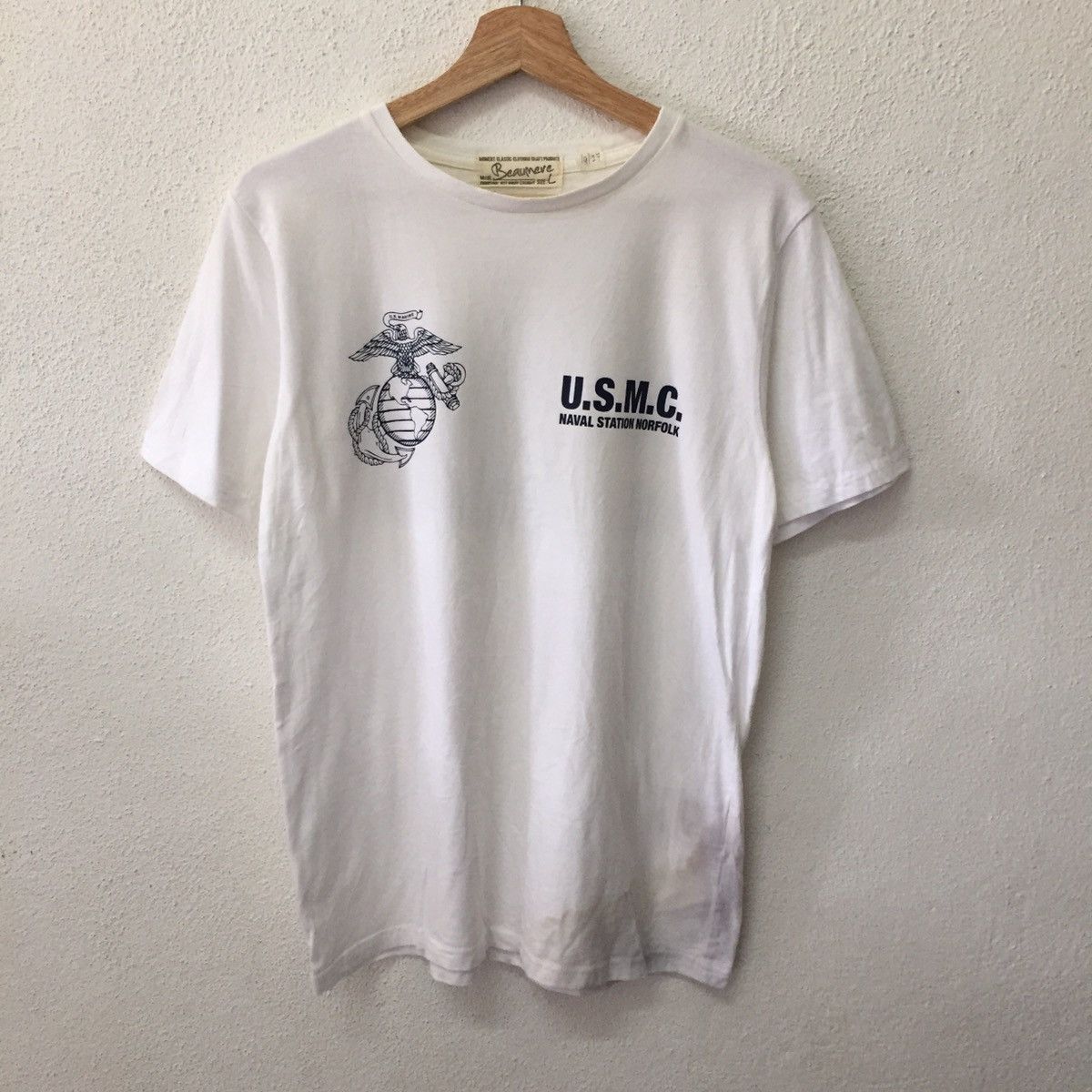 Military × Usmc × Vintage U.S.M.C Naval Station Norfolk | Grailed