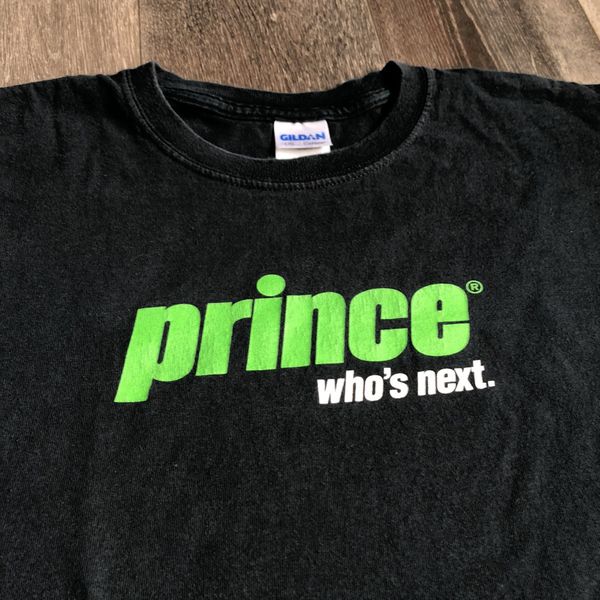 Vintage Vintage 2000s Prince Who’s Next. Tennis Brand Logo Tee Shirt ...