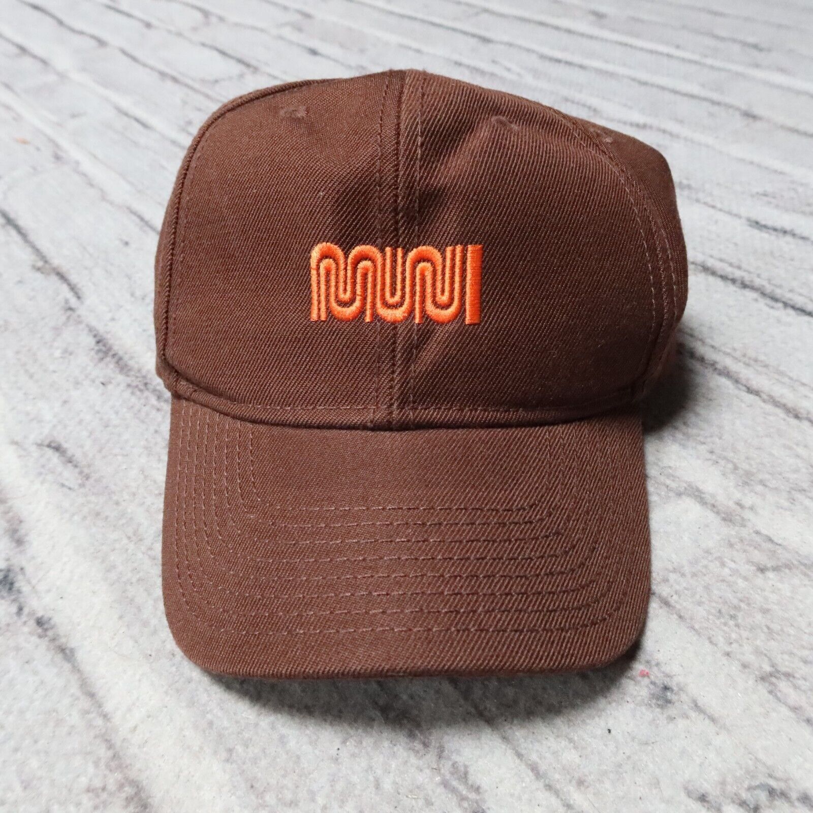 Etro Vintage Muni Logo Snapback Hat Cap San Francisco Transit Metro Bus ...