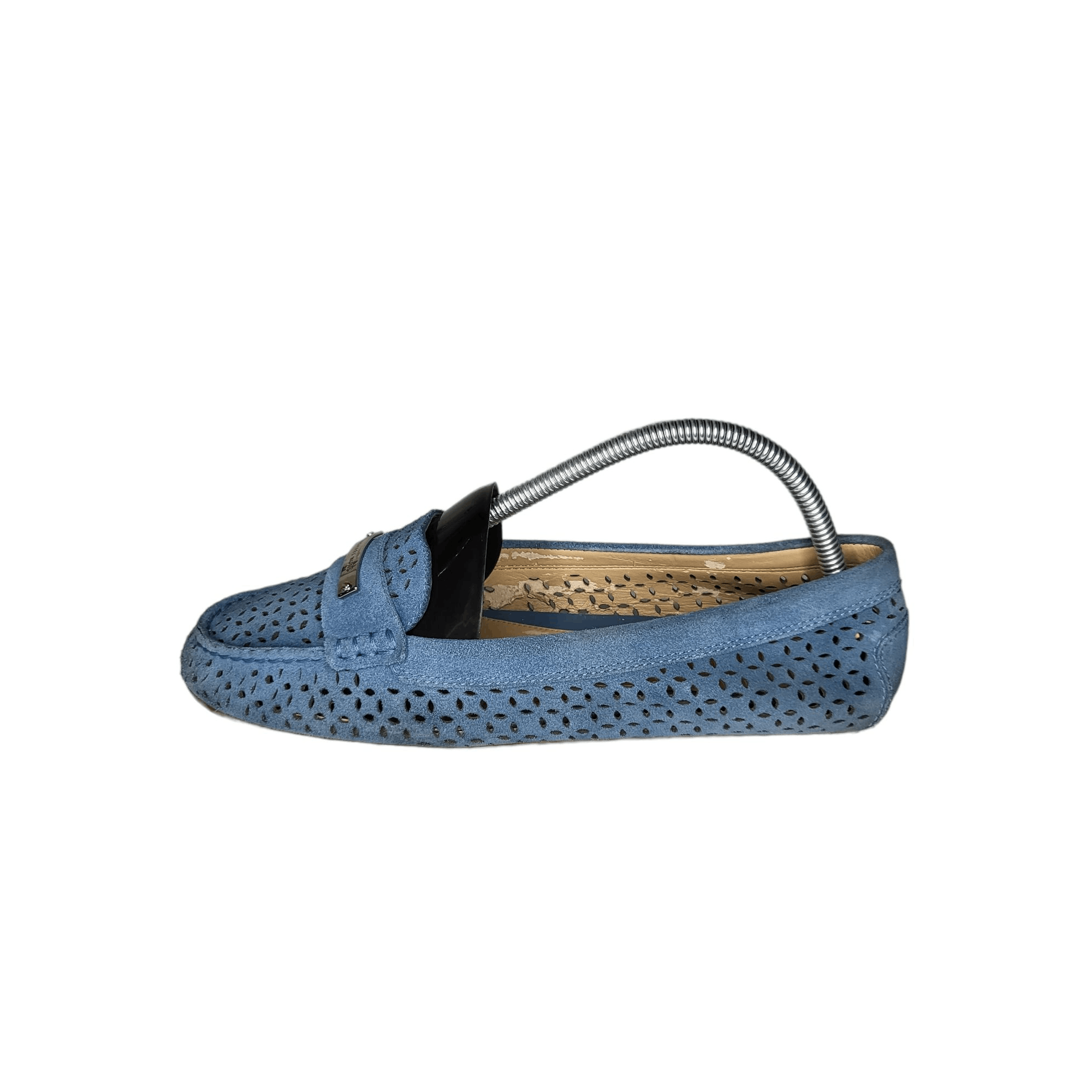 Michael Kors Michael Kors Aqua Blue Leather Sz 8.5 Flats Women | Grailed