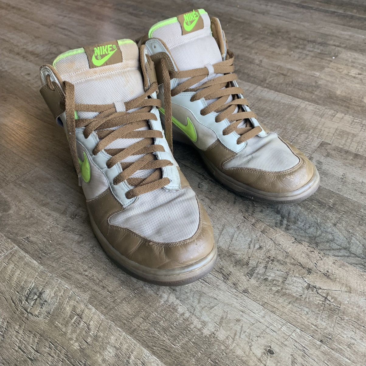 Nike Dunk High Shrek | Grailed