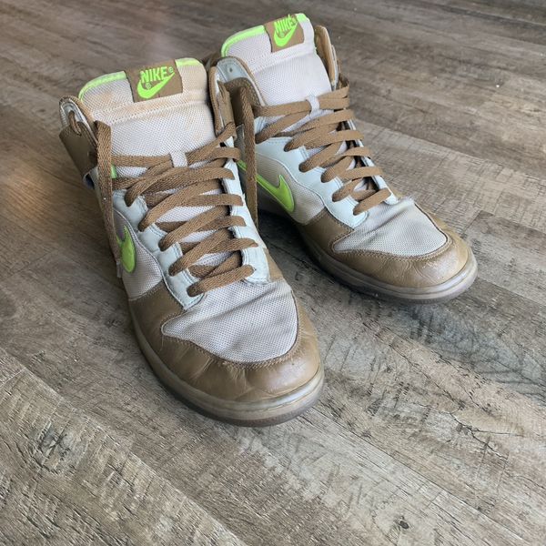 Nike Dunk High Shrek | Grailed