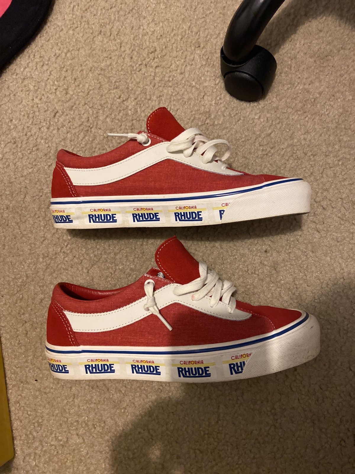 Vans Red Vans x Rhude Collab | Grailed