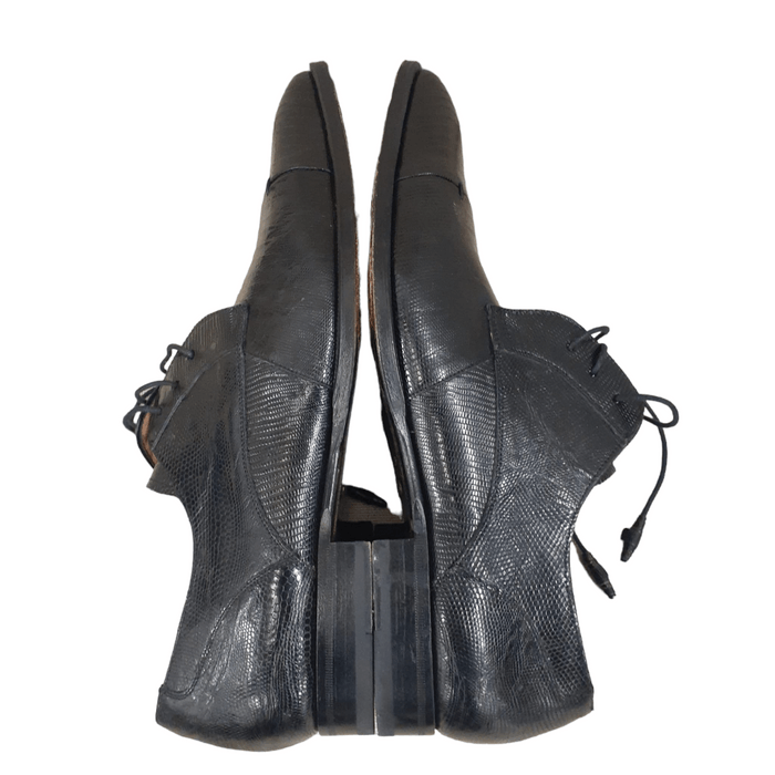 Mezlan Mezlan Platinum Men's Black Genuine Lizards shoe | Grailed
