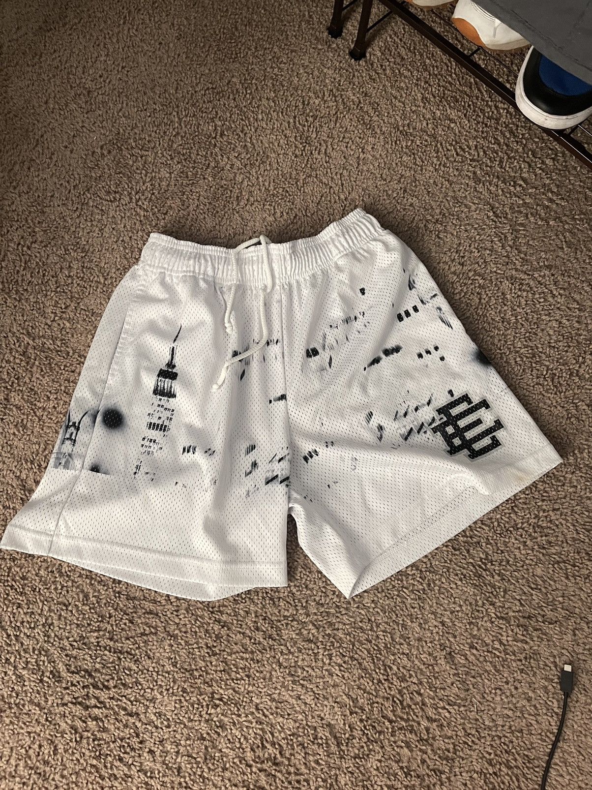 Eric Emanuel EE Eric Emanuel Skyline Shorts White | Grailed