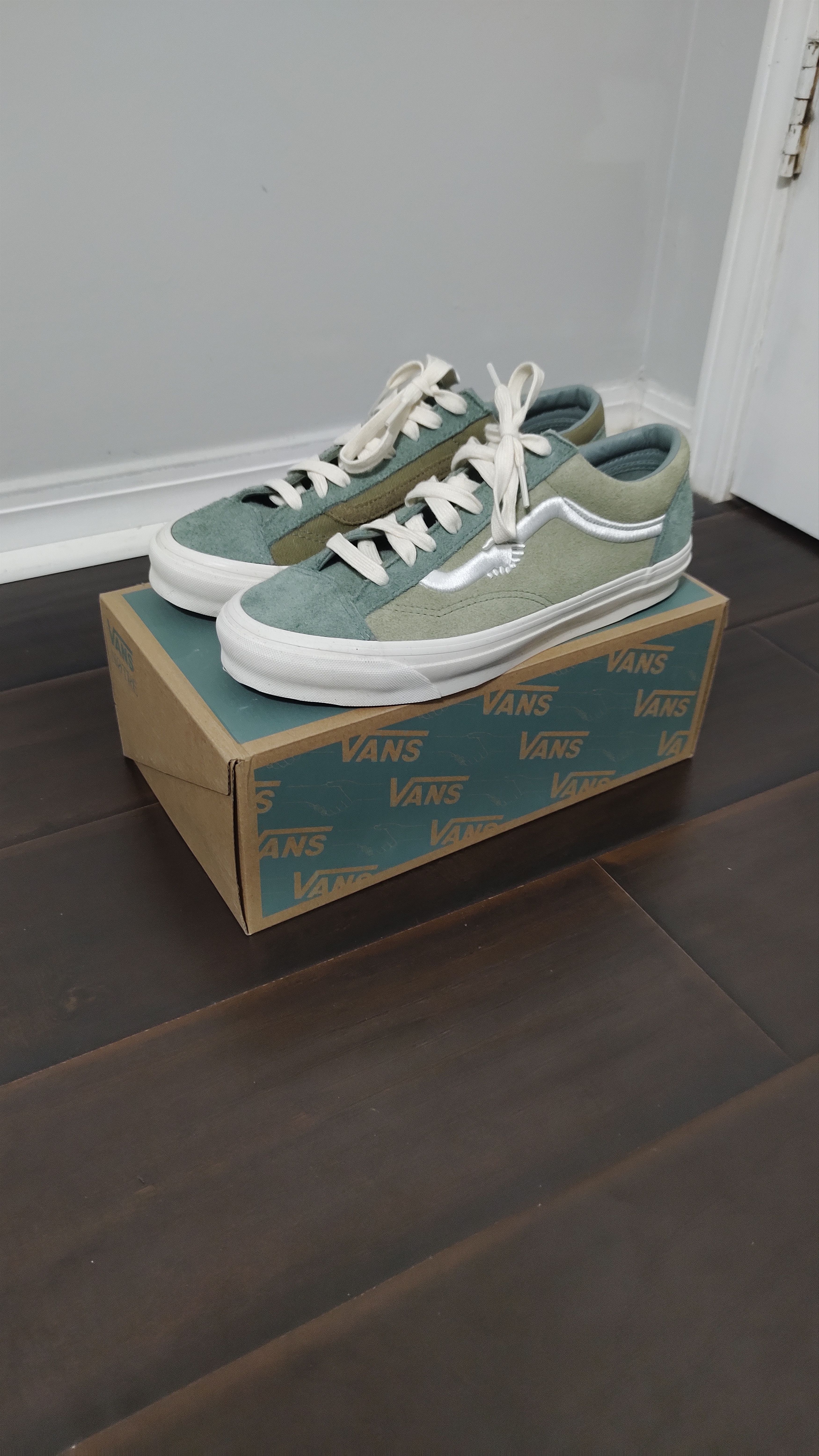 Vans Notre Vans Style 36 Green/White | Grailed