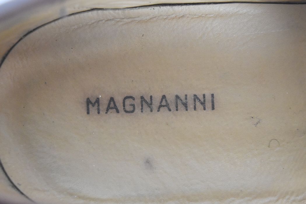 Magnanni Magnanni Brown Woven Leather Loafers Size 10.5 | Grailed