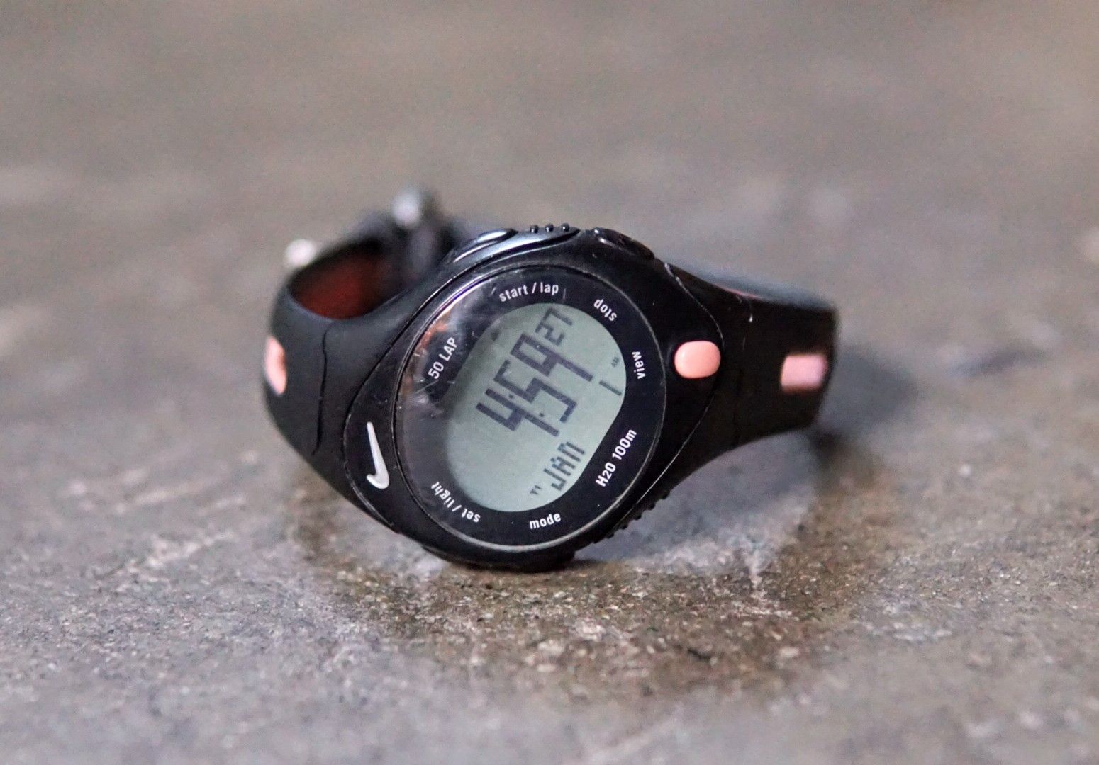 Nike Vintage Nike Watch Triax Black Pink Digital Rubber | Grailed