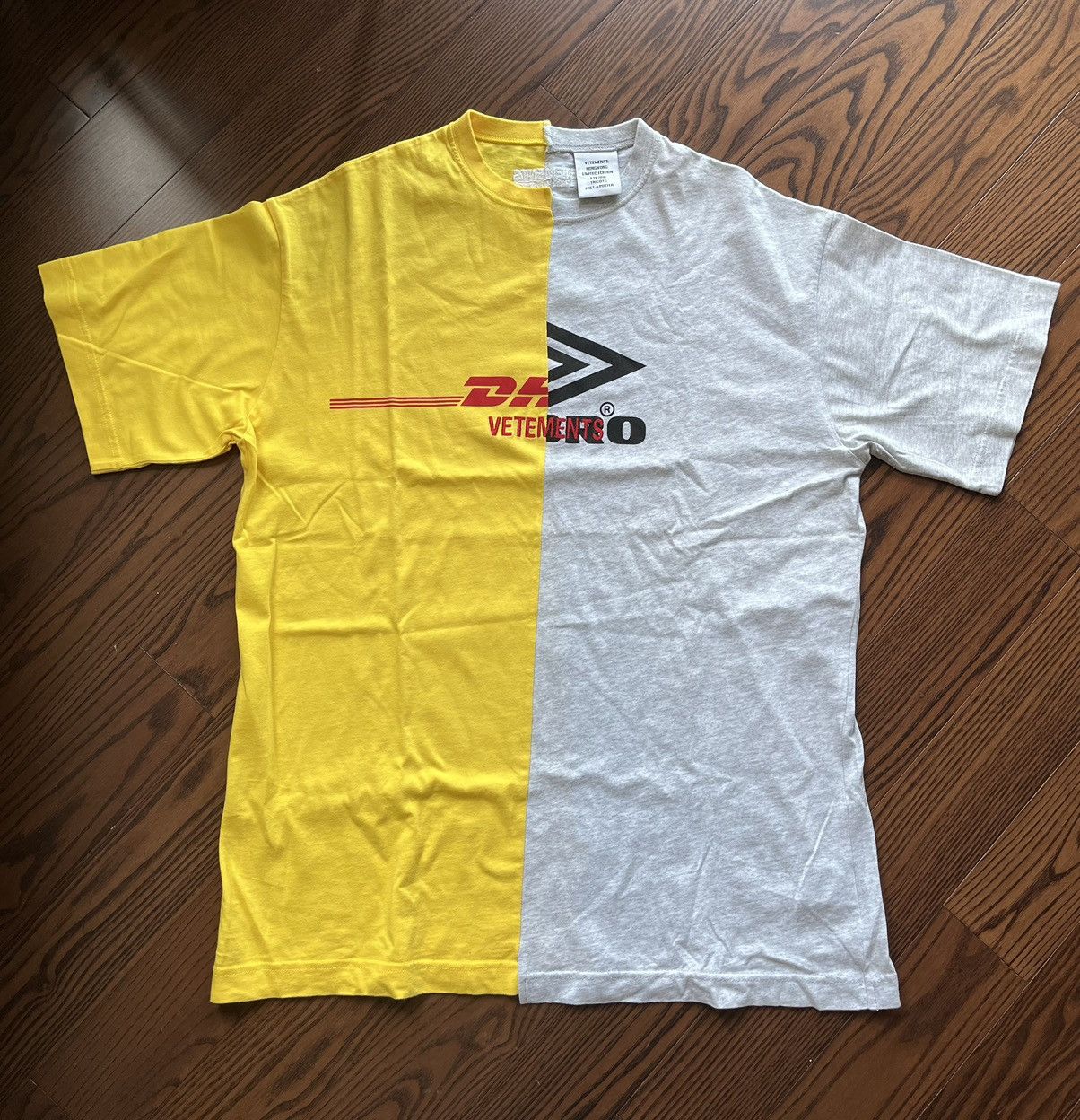 Dhl × Umbro × Vetements Vetements x DHL x Umbro Hong Kong limited ...