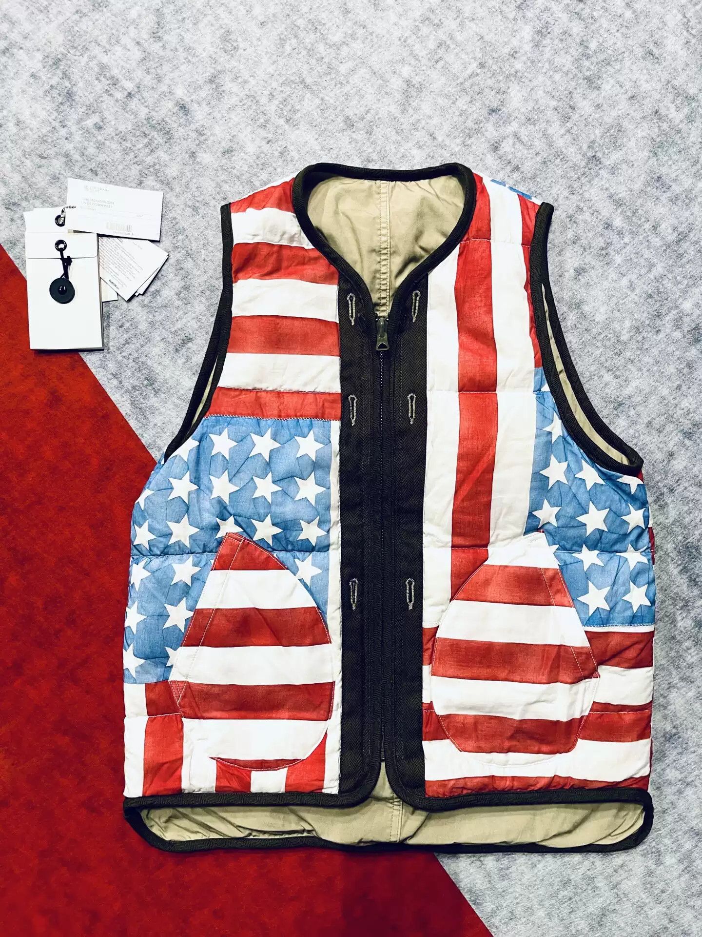 Visvim Visvim Liner Flag Down VEST | Grailed