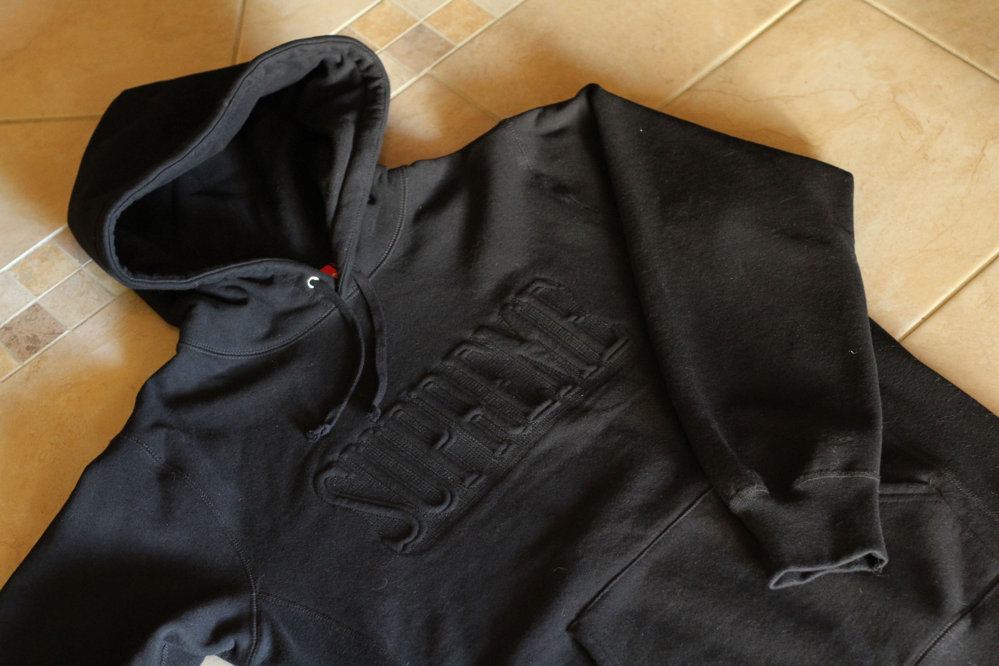Supreme Embroidered Outline Hoodie | Grailed