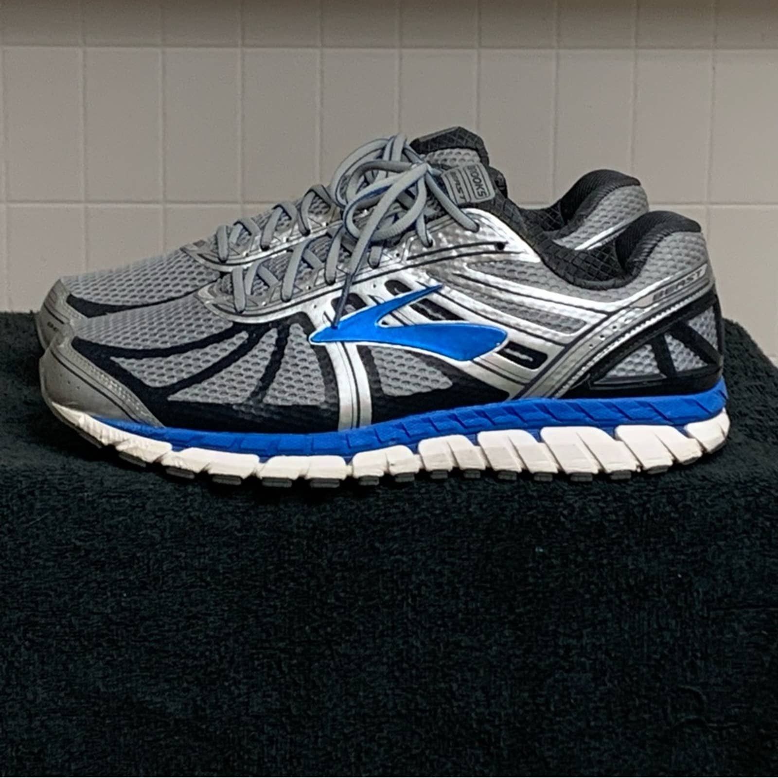 Brooks BROOKS BEAST 16 RUNNING SHOES SZ 13 EXTRA WIDE LIKE NEW RARE ...