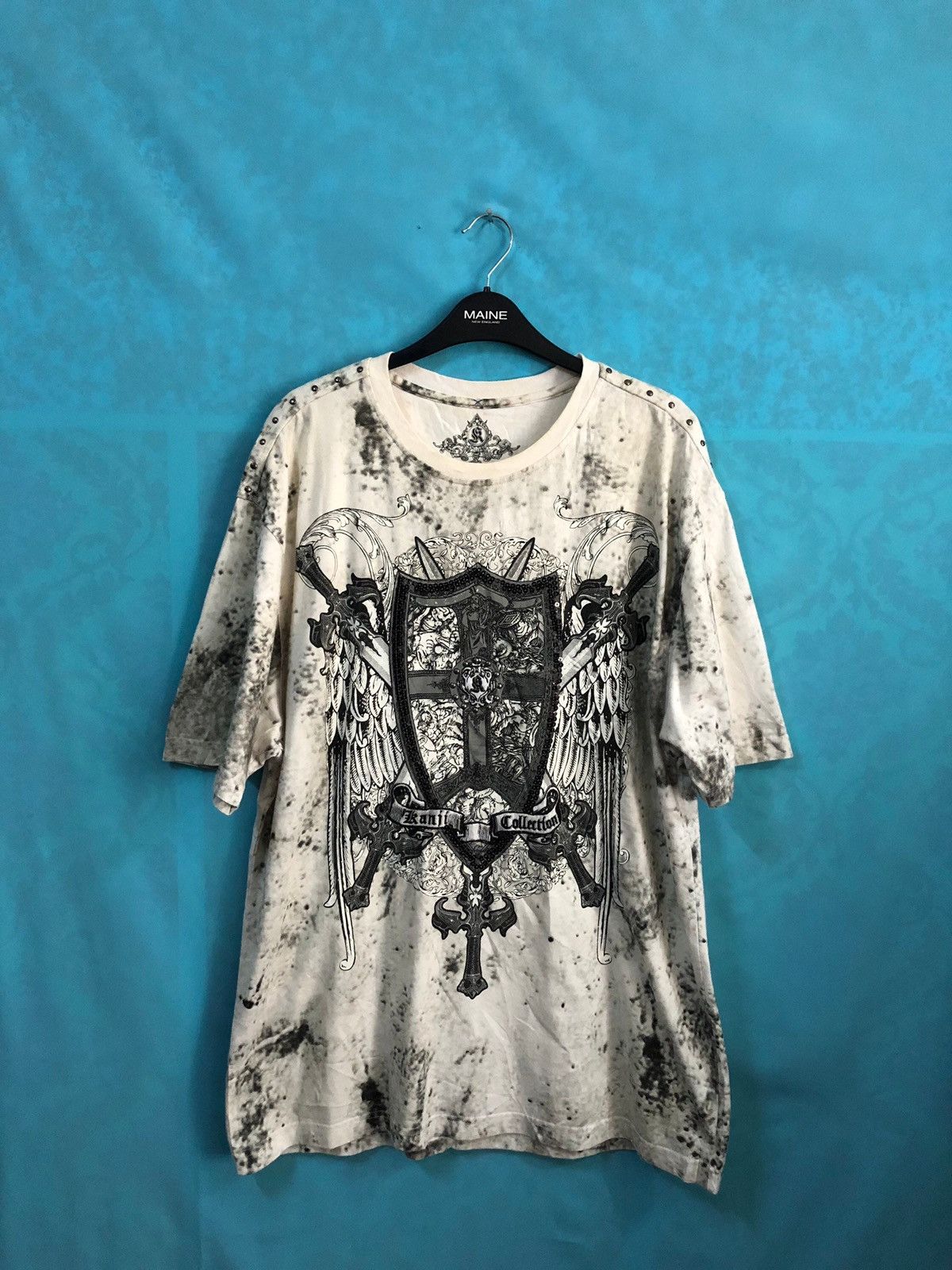 Affliction × Japanese Brand kanji collection art angels #723 | Grailed