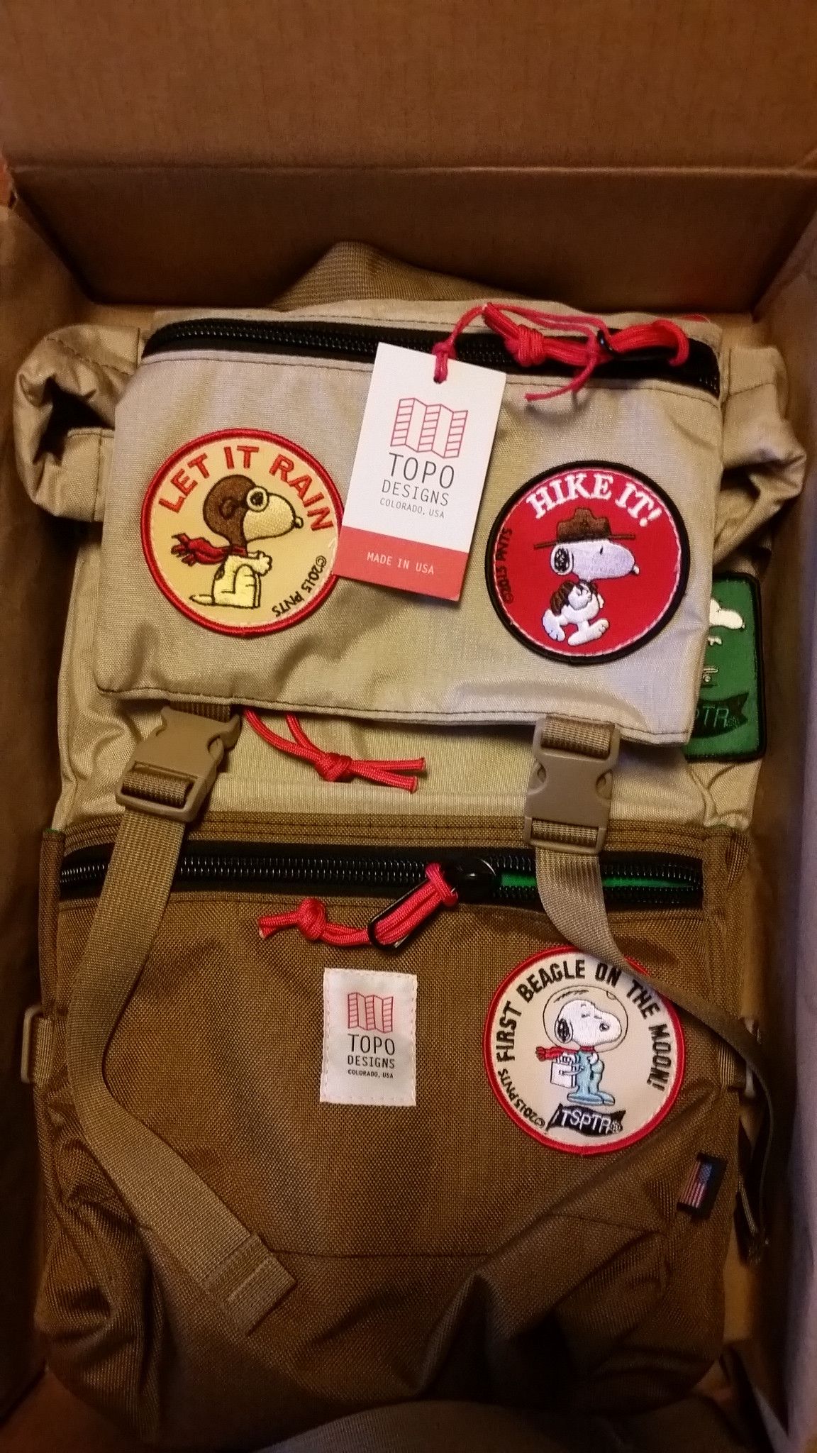 Topo Designs LAST DROP Peanuts Rover Pack | Grailed